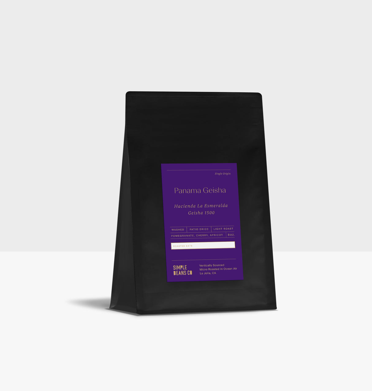 Panama Geisha | Simple Beans Co. | Roasted by the Beach in La Jolla, CA